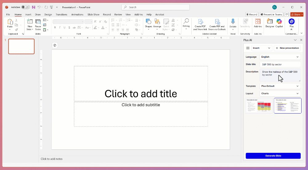 Como usar o Microsoft Copilot no PowerPoint - Plus